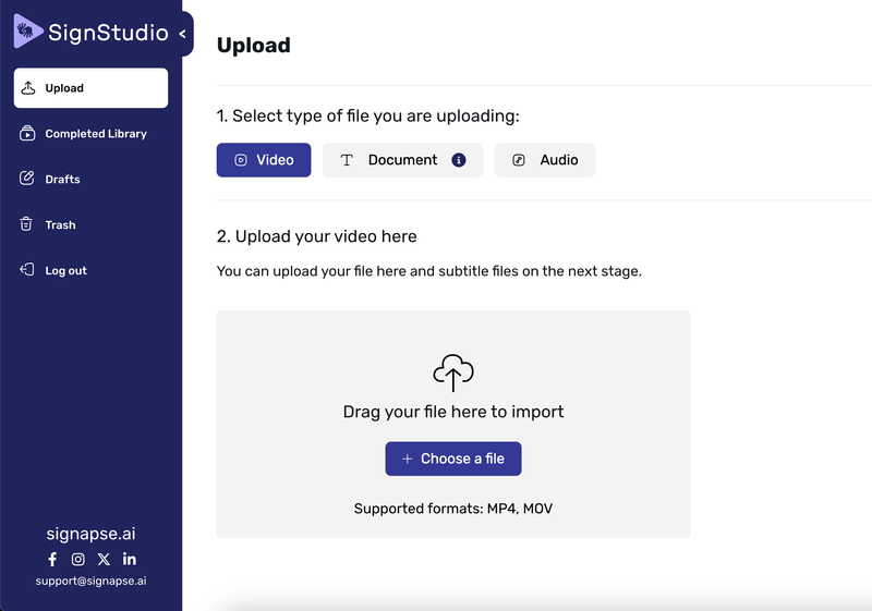 Signapse AI | Sign Language Technology