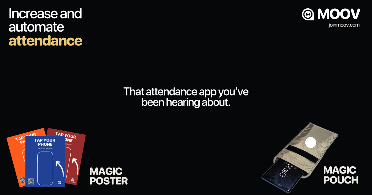 MOOV - Increase and Automate Attendance