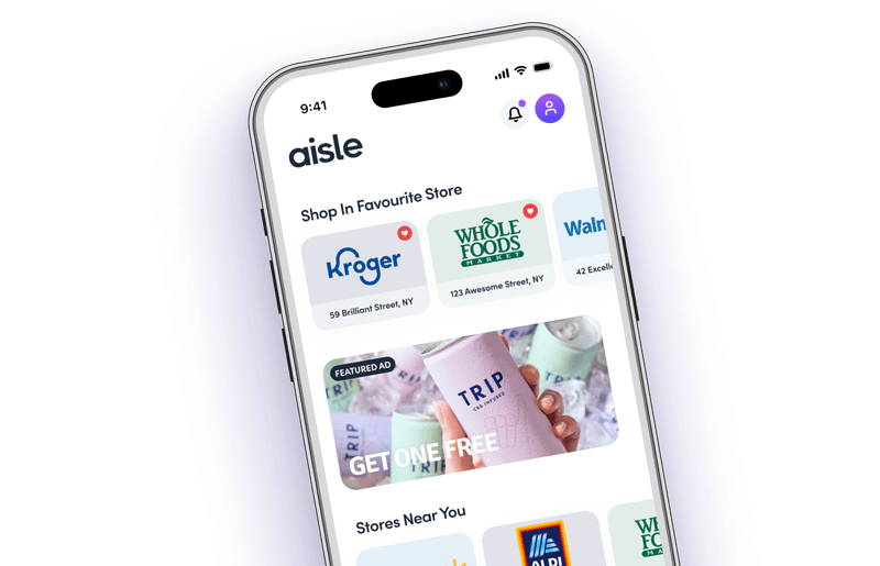 Aisle — Download our app today!