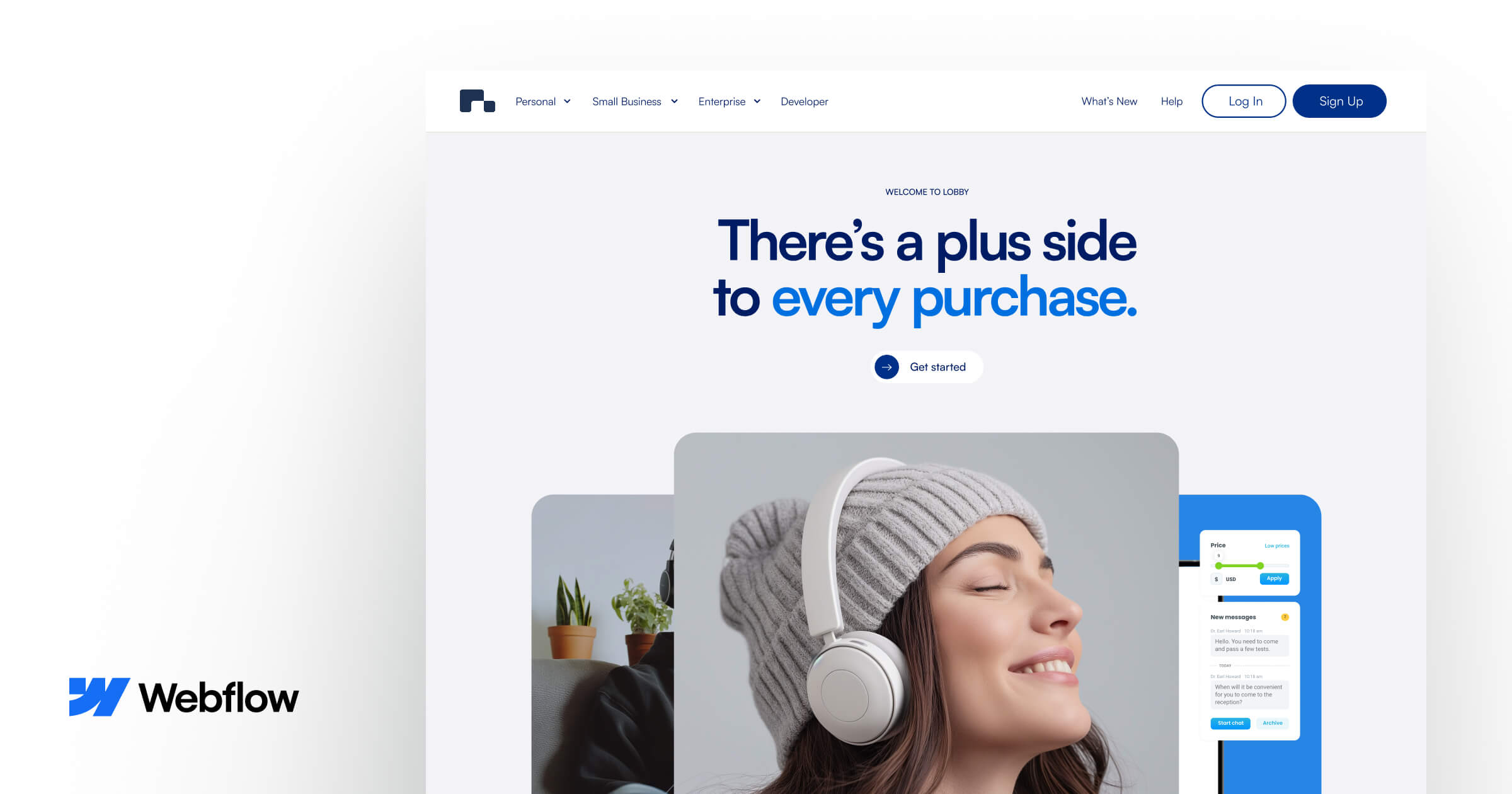 Neptune - Webflow Ecommerce website template