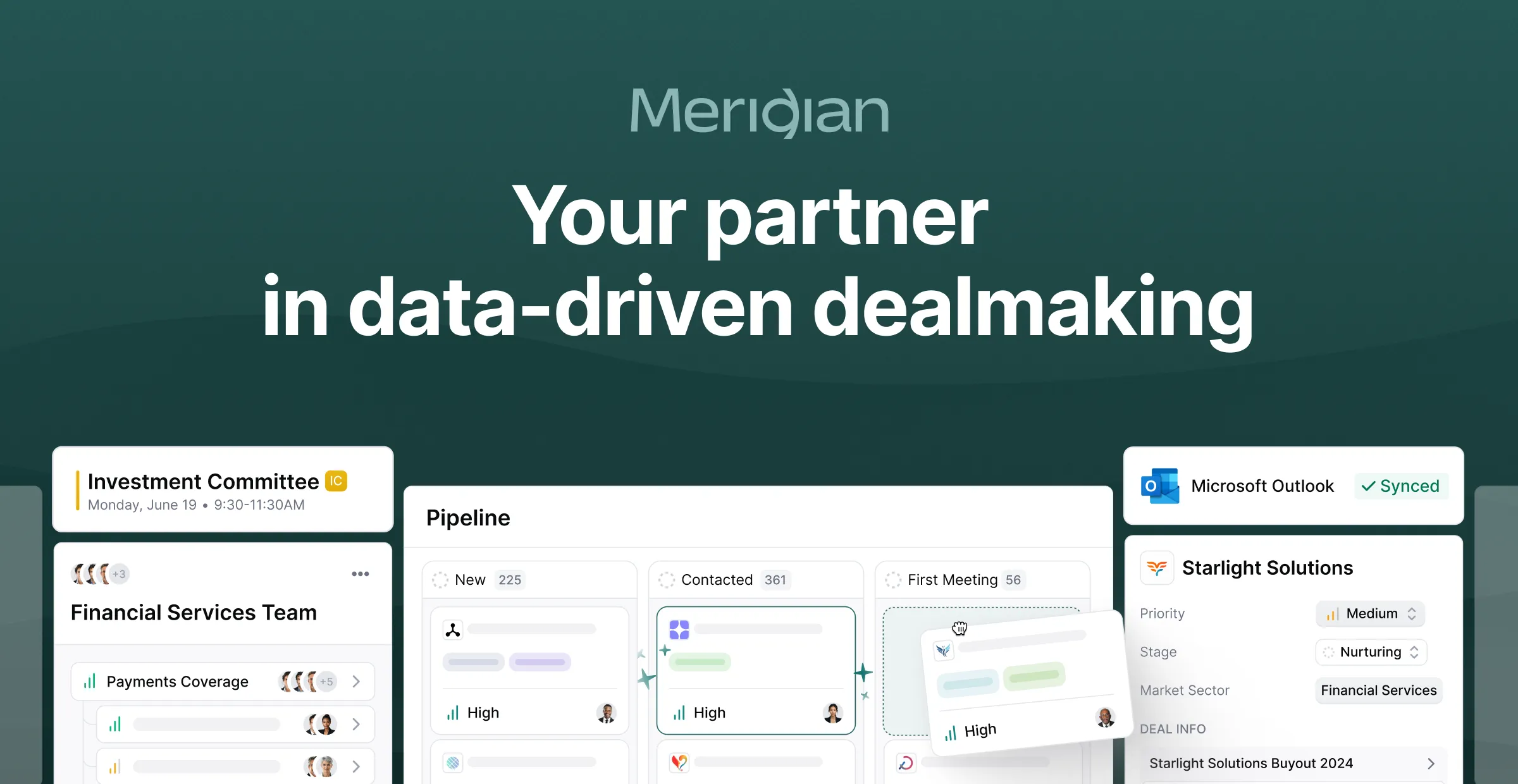 Private Equity Deal Management Platform | Meridian AI
