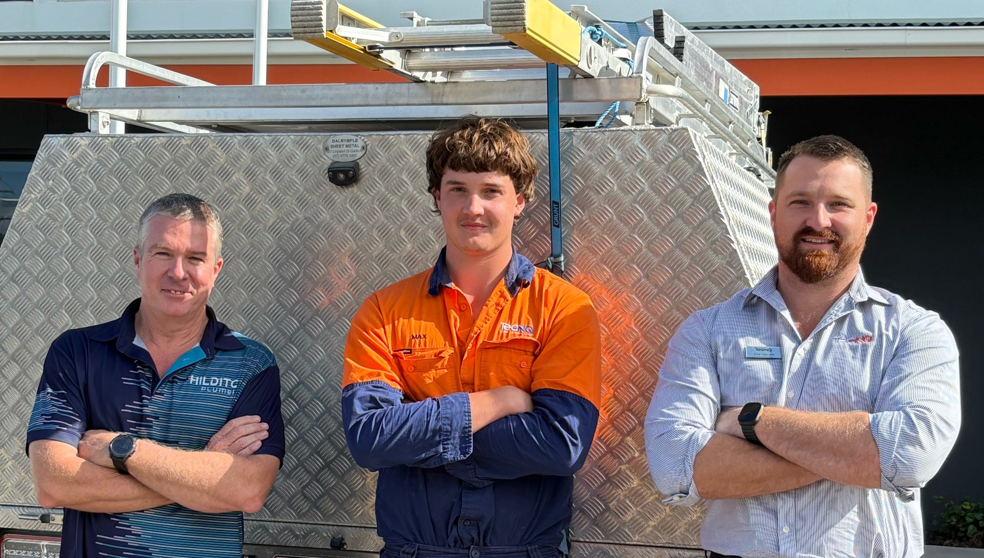 Max Is Laying the Groundwork for a Bright Future with Hilditch Plumbing ...