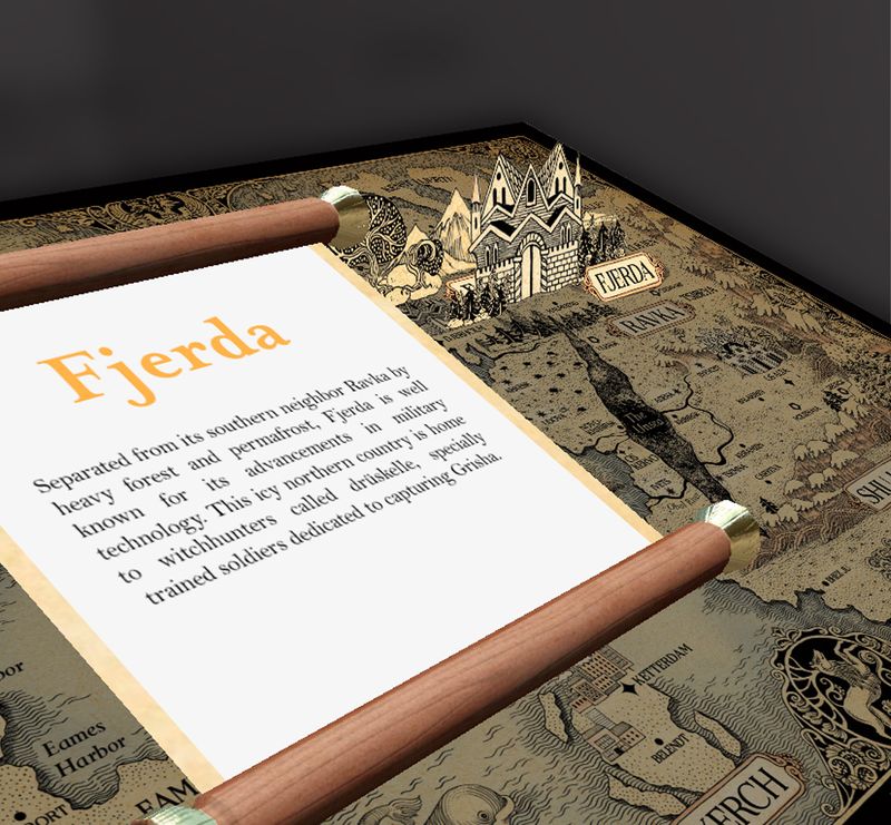 Grishaverse Interactive 3D Map - VEF Studio