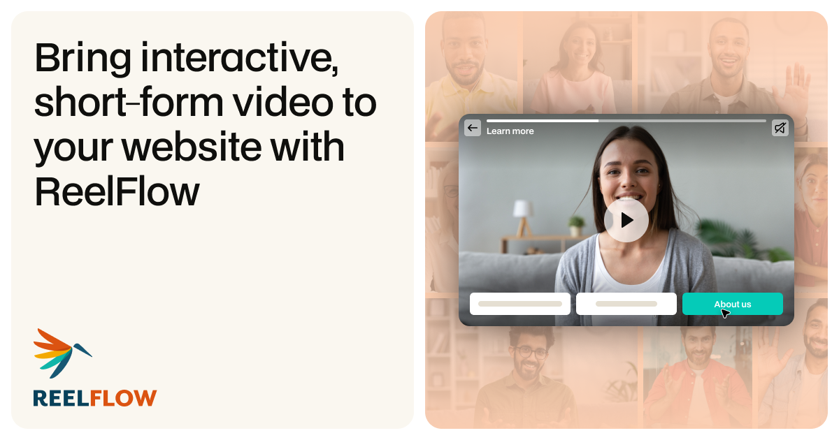 Interactive short-form video for websites | ReelFlow