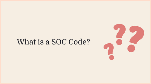 What is an SOC Code? A Complete Guide for UK Employers