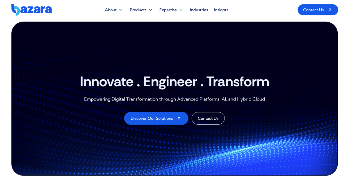 Bazara Technologies | Innovate - Engineer - Transform
