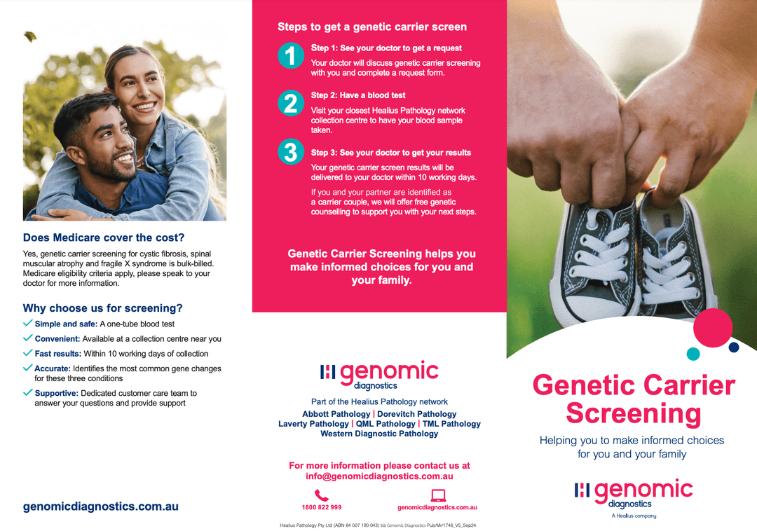 Genetic Carrier Screening | Genomic Diagnostics