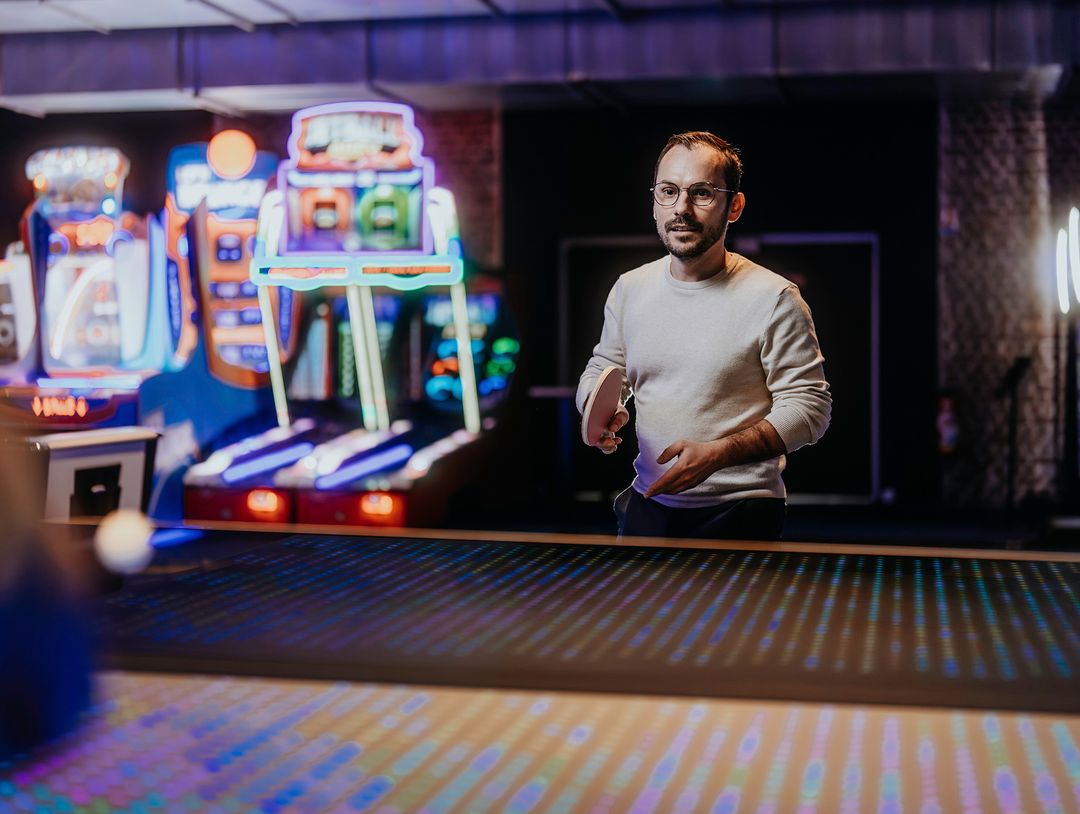 Bit-Pong Interactive Ping-Pong table