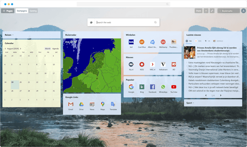 Page de démarrage personnalisée et gestionnaire de signets | start.me