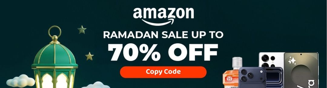 Amazon KSA Ramadan Promo Code [Feb 2026] | Upto 70% Off