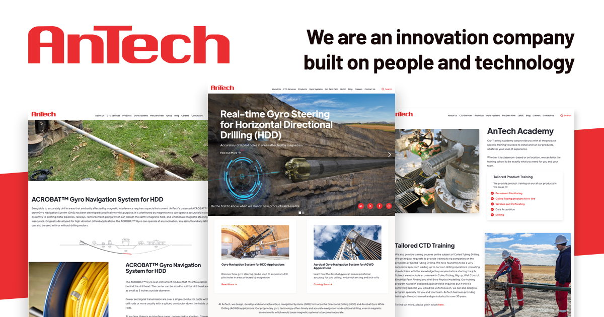 AnTech Ltd | Coiled Tubing Drilling, Wellhead Outlets | Exeter