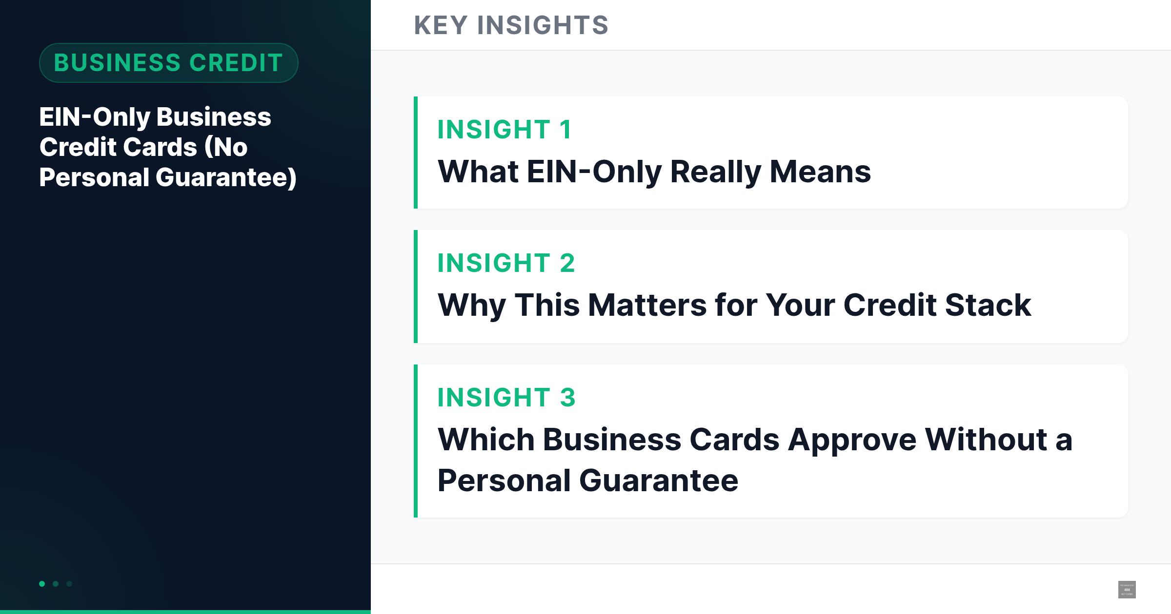 EIN-Only Business Credit Cards: Build Business Credit Without Personal ...