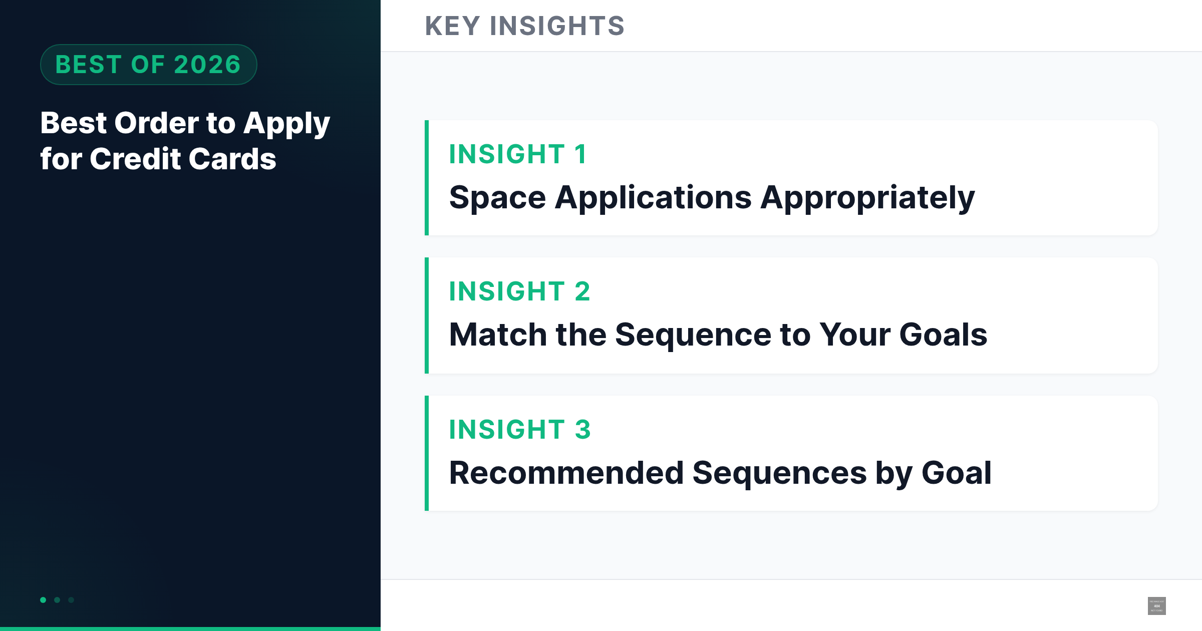 Best Order to Apply for Credit Cards: A Strategic Sequencing Guide
