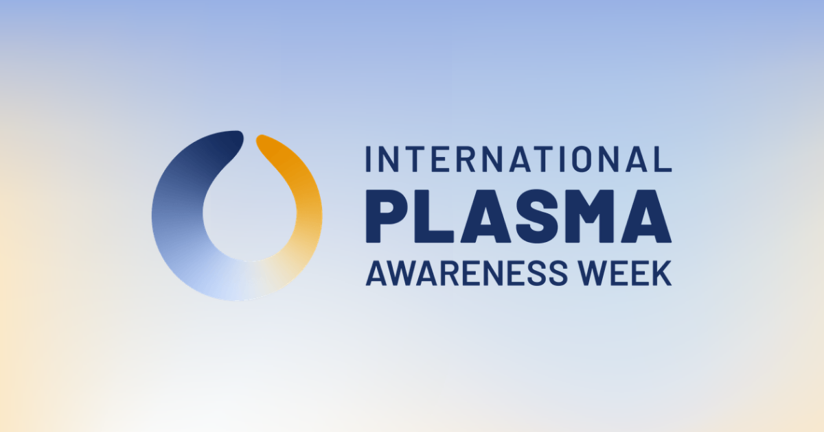 IPAW - International Plasma Awareness Week