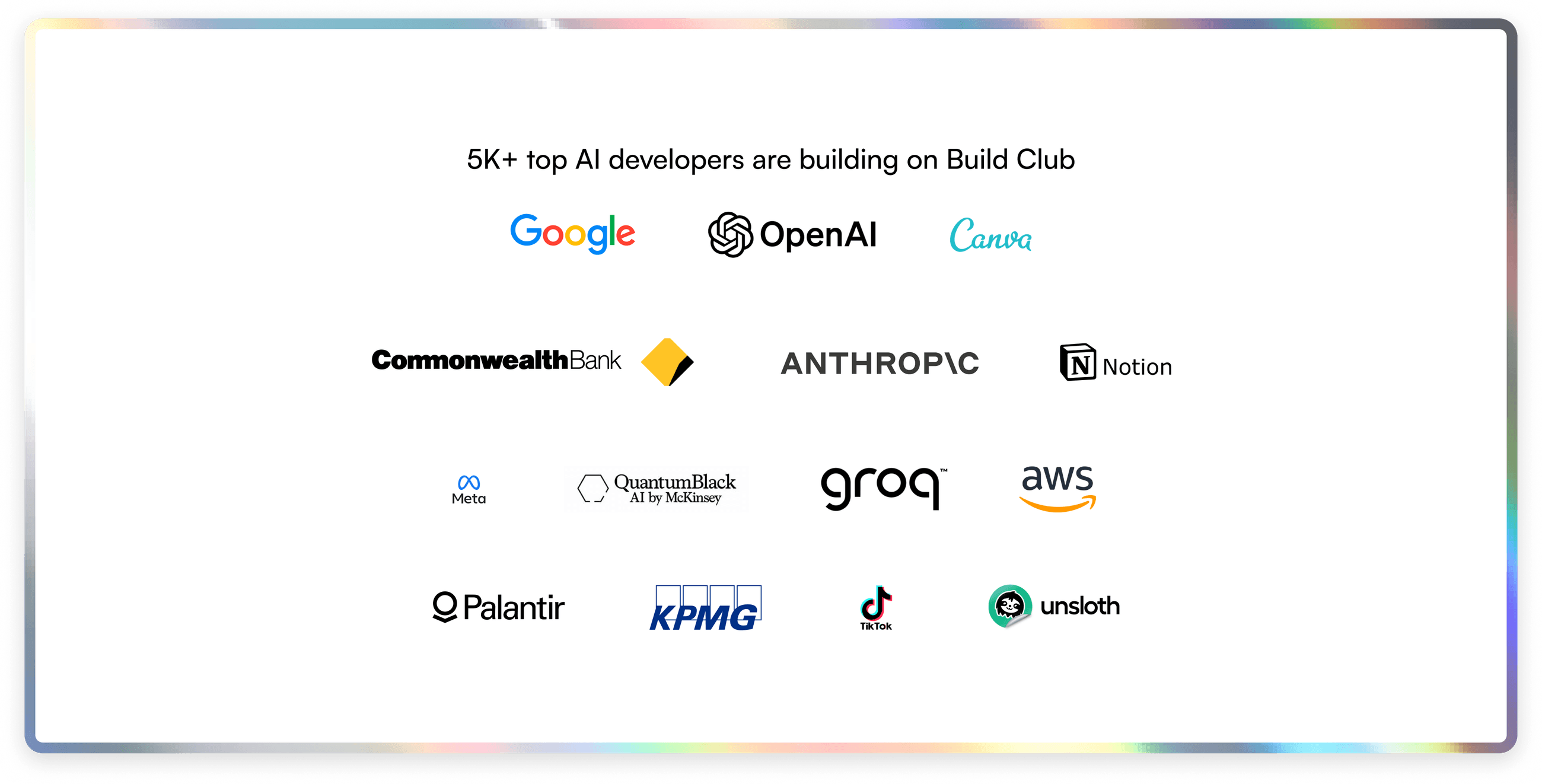 Build Club | The training campus for top Al learners, experts, builders