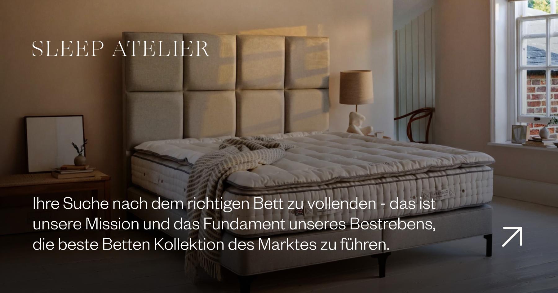 Sleep Atelier | Die beste Betten-Kollektion in der Schweiz