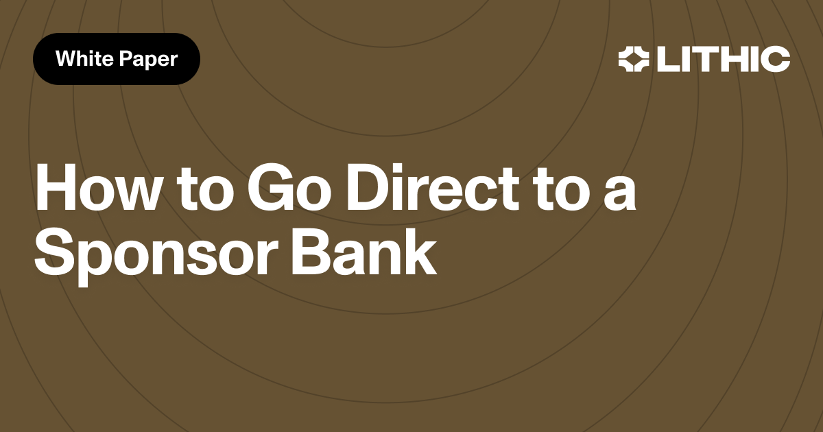 Guide | How to Go Direct to a Sponsor Bank