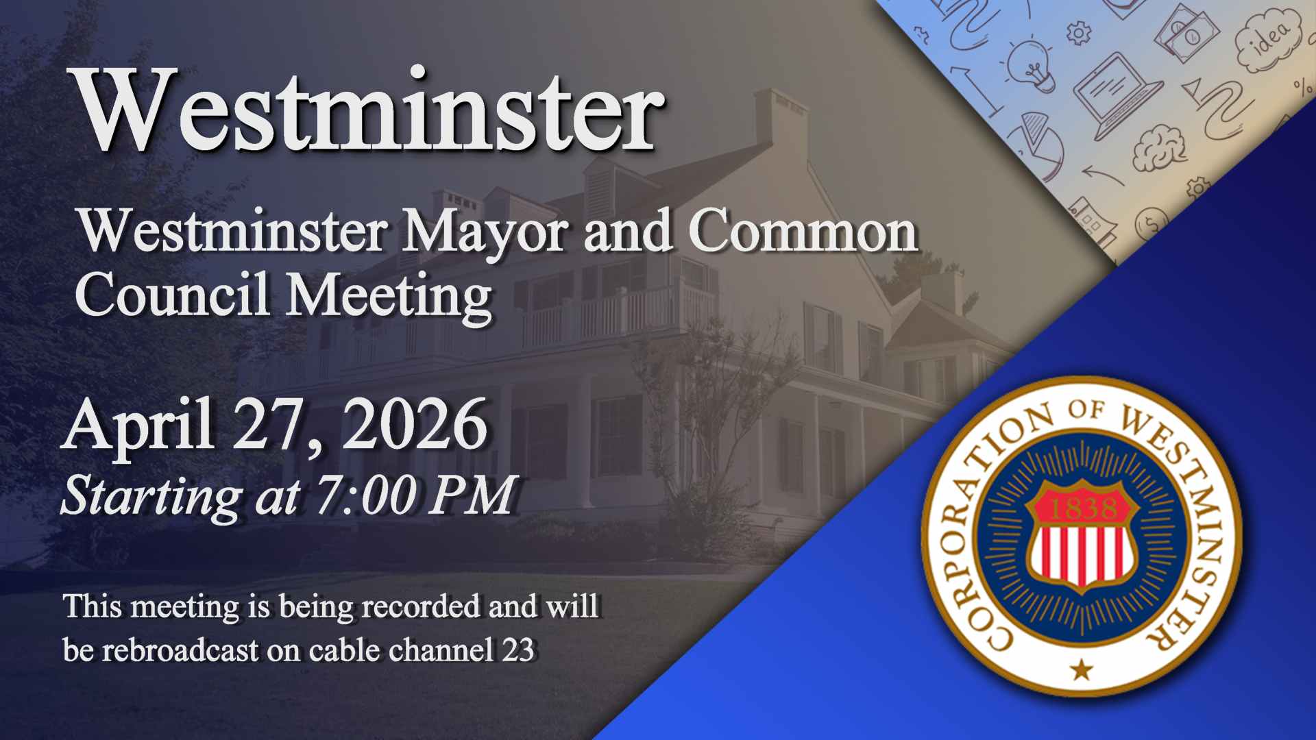 Westminster Mayor And City Council Meeting 4-27-2026 | City Of Westminster