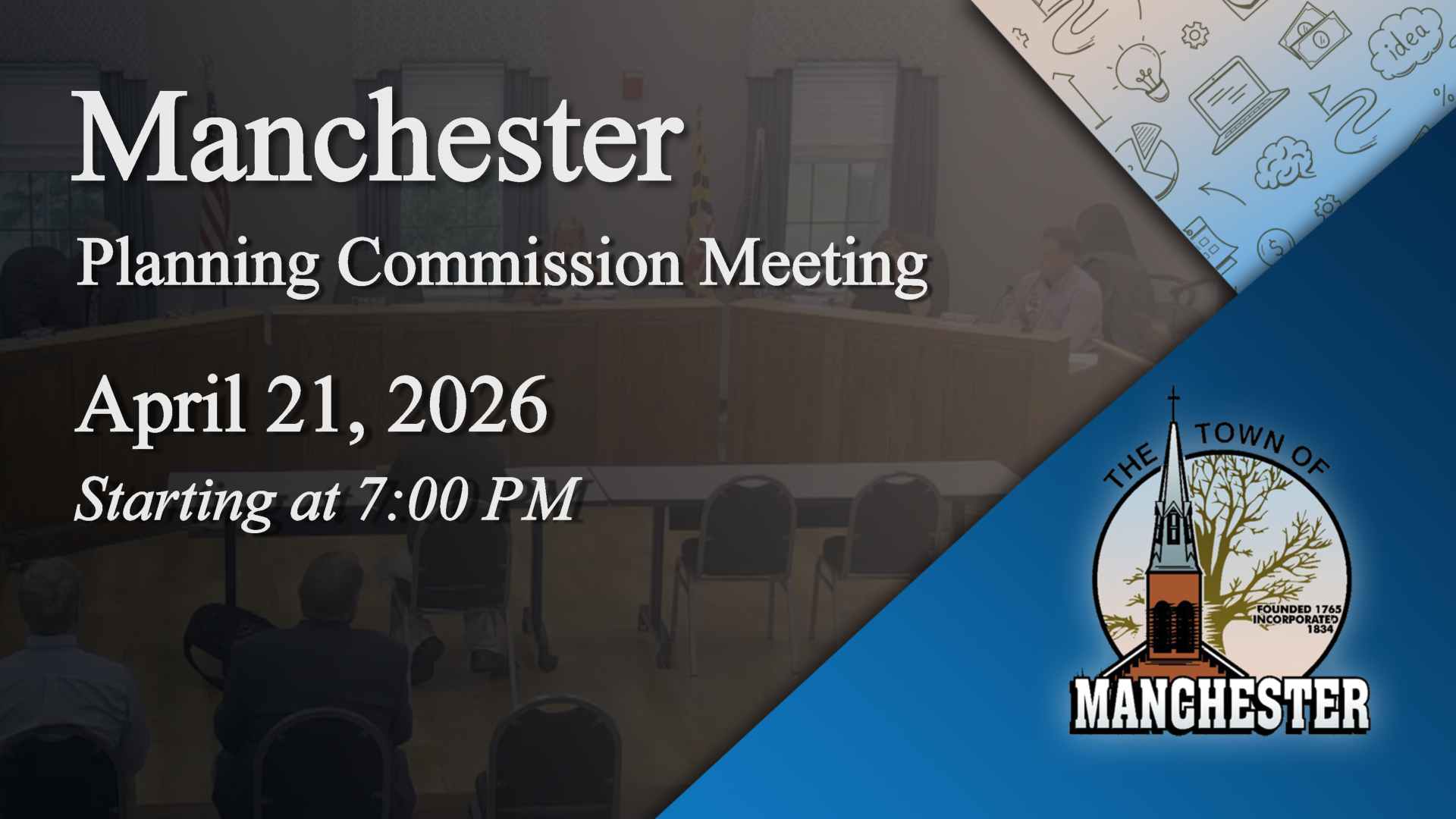 Manchester Planning Commission Meeting 4-21-2026 | Town Of Manchester