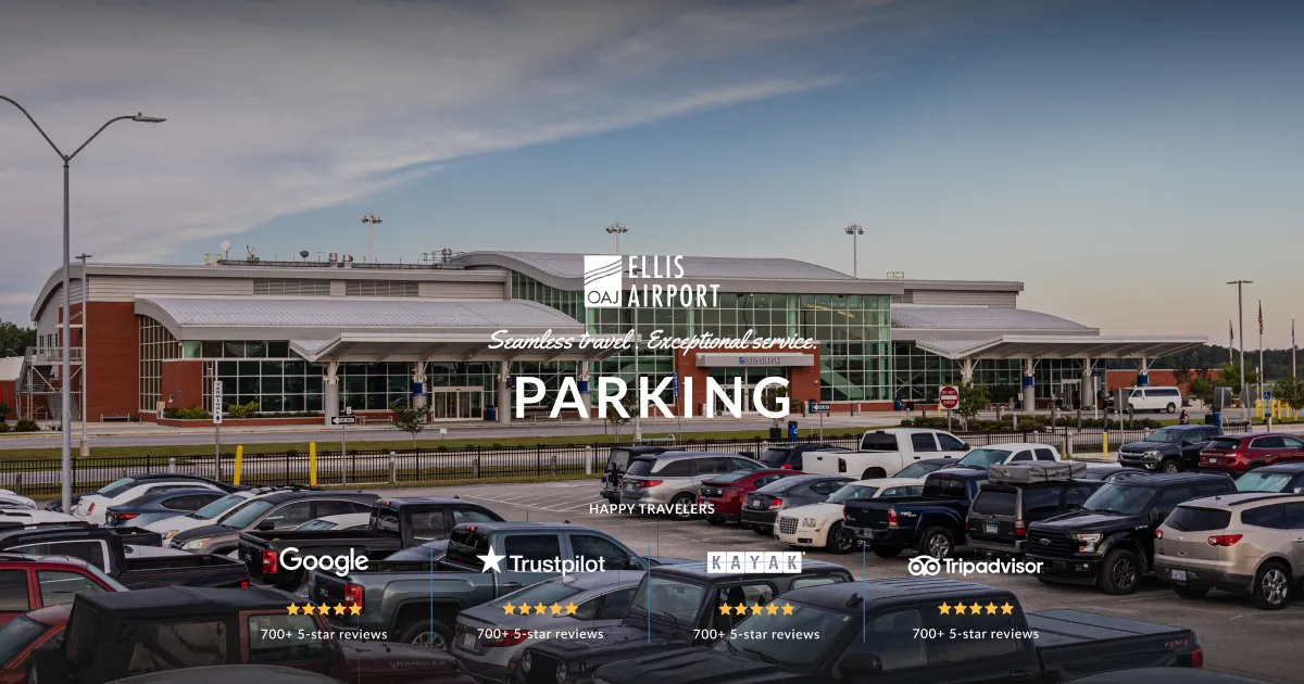Your Guide to Parking at Albert J. Ellis Airport | Fly OAJ ...