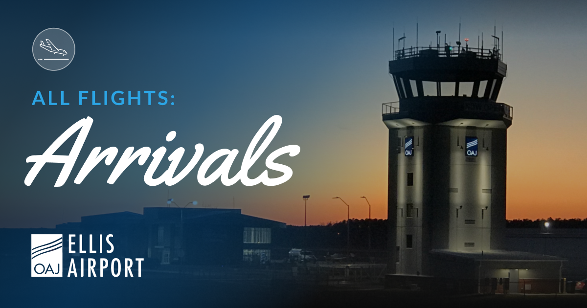 Flights Arriving at OAJ in Jacksonville, NC | OAJ Airport