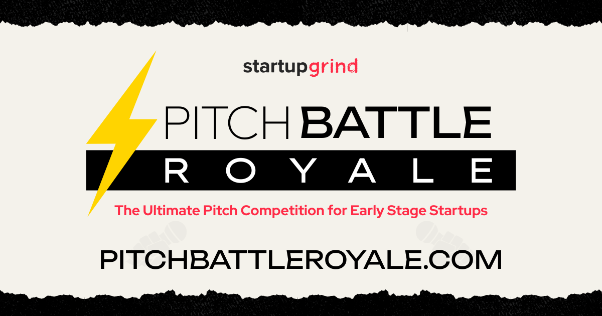 Startup Grind Pitch Battle Royale | International Pitch Competition