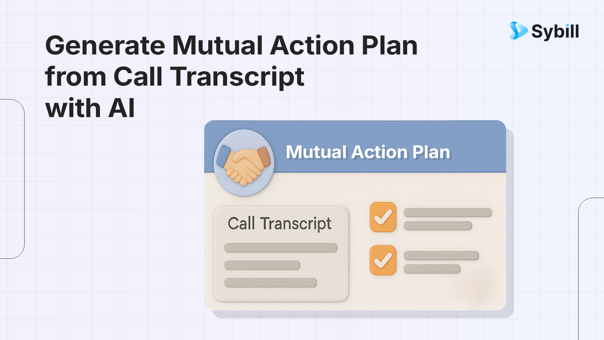Which AI Generates Mutual Action Plans from Sales Call Transcripts ...
