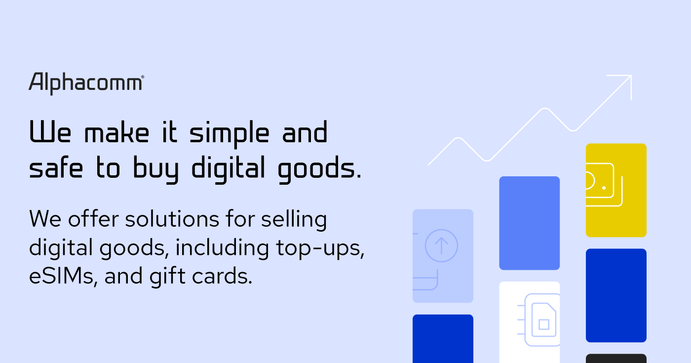 About Us: How Alphacomm makes digital goods simple and safe
