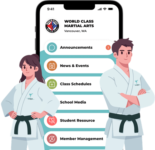 The DOJO App: Branded Mobile App for Martial Arts Schools