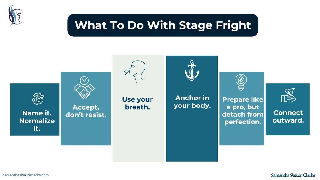 Stage Fright: Why It Happens and How to Work With It (Not Against It)