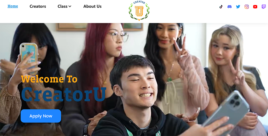 CreatorU: The Next Generation of Creators