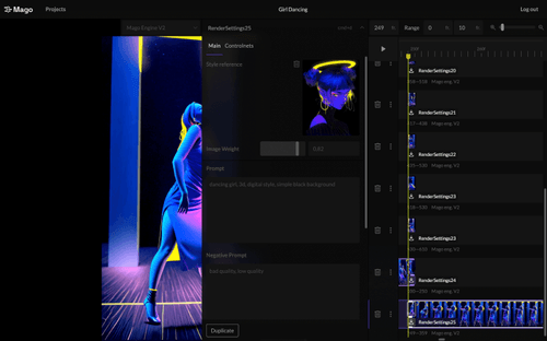 Mago Studio - AI Style Transfer