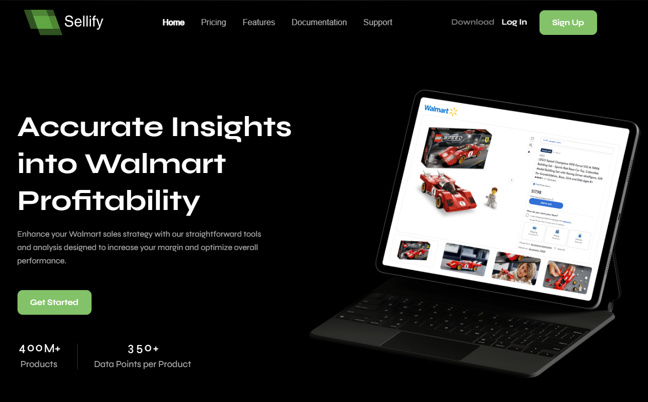 Sellify Features - Advanced Tools for Walmart Sellers