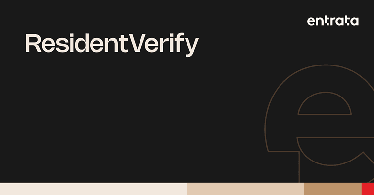 ResidentVerify by Entrata | Applicant Screening done right.