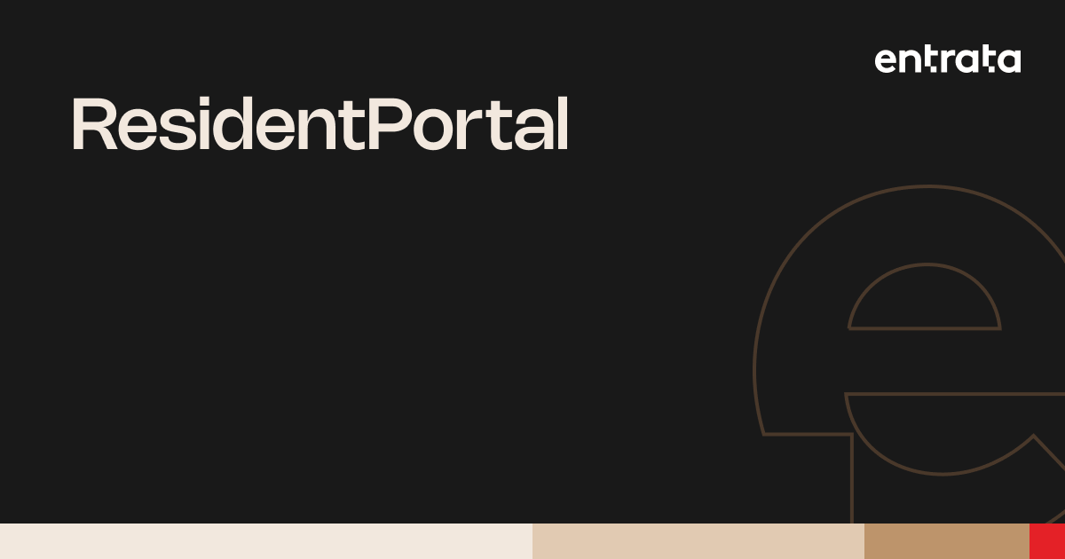 ResidentPortal by Entrata | Property Manager Tools