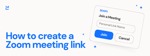 How to create a Zoom meeting link: a simple guide - MinutesLink