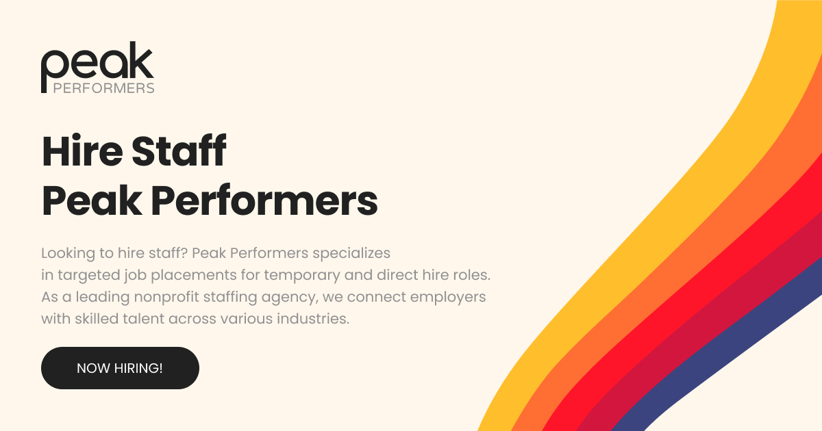 Hire Staff | Peak Performers