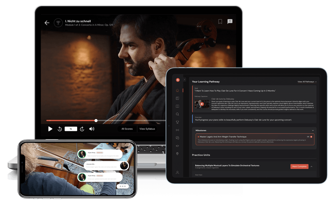 Online Cello Lessons, Courses, LIVE Workshops, Community & More | tonebase Cello