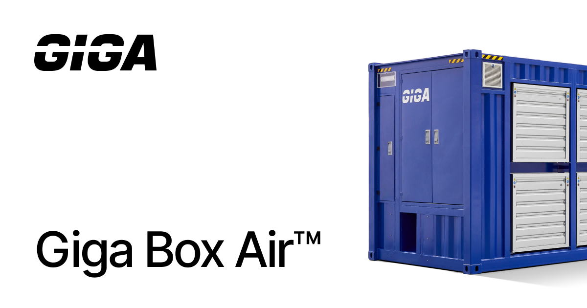 Giga Box Air • Giga Energy