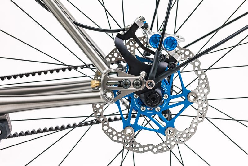 Tritao: Pinion titanium bikes