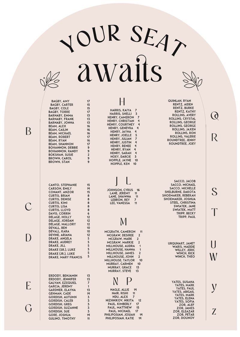 Mirror Table Plan for Wedding | Love Storey Weddings