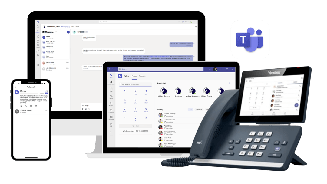 Business Cellular, VoIP & Microsoft Teams Integration | Mobex
