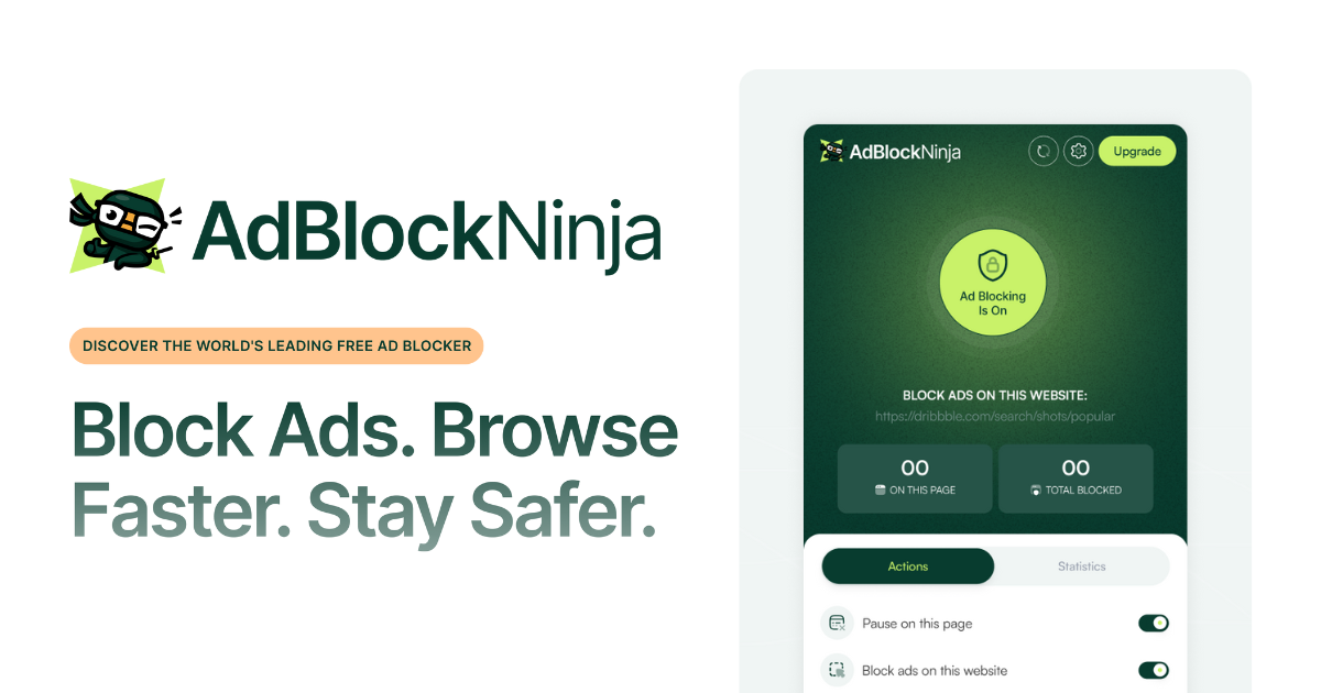 AdBlock Ninja | Best Ad Blocker for Microsoft Edge – Block Ads & Pop-Ups