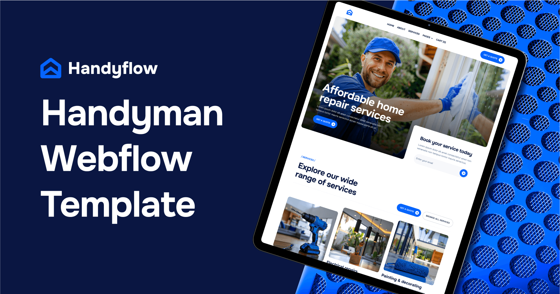 Blog V2 - Handyflow - Webflow Ecommerce website template