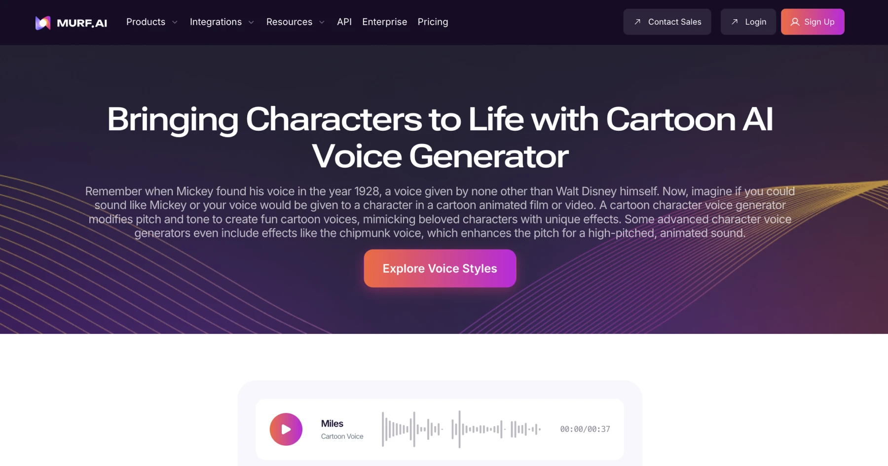 Cartoon AI Voice Generator: Create Fun & Animated Voices Online