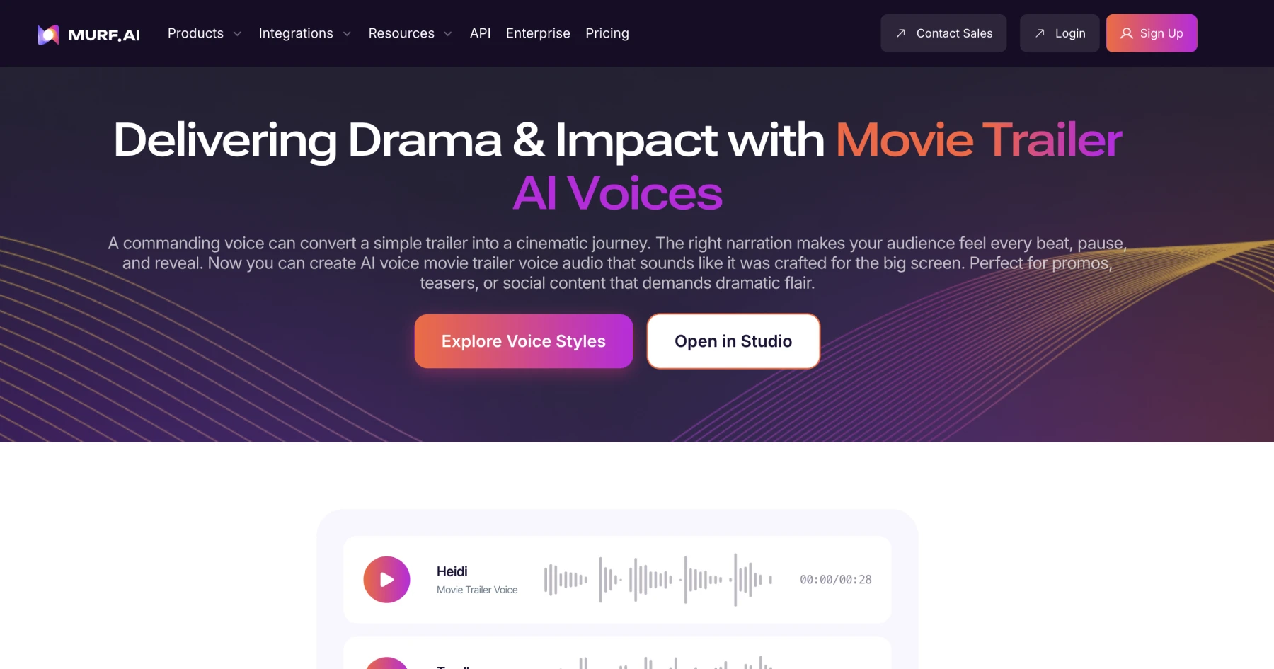Create AI Movie Trailer Voice: Realistic & Dramatic TTS