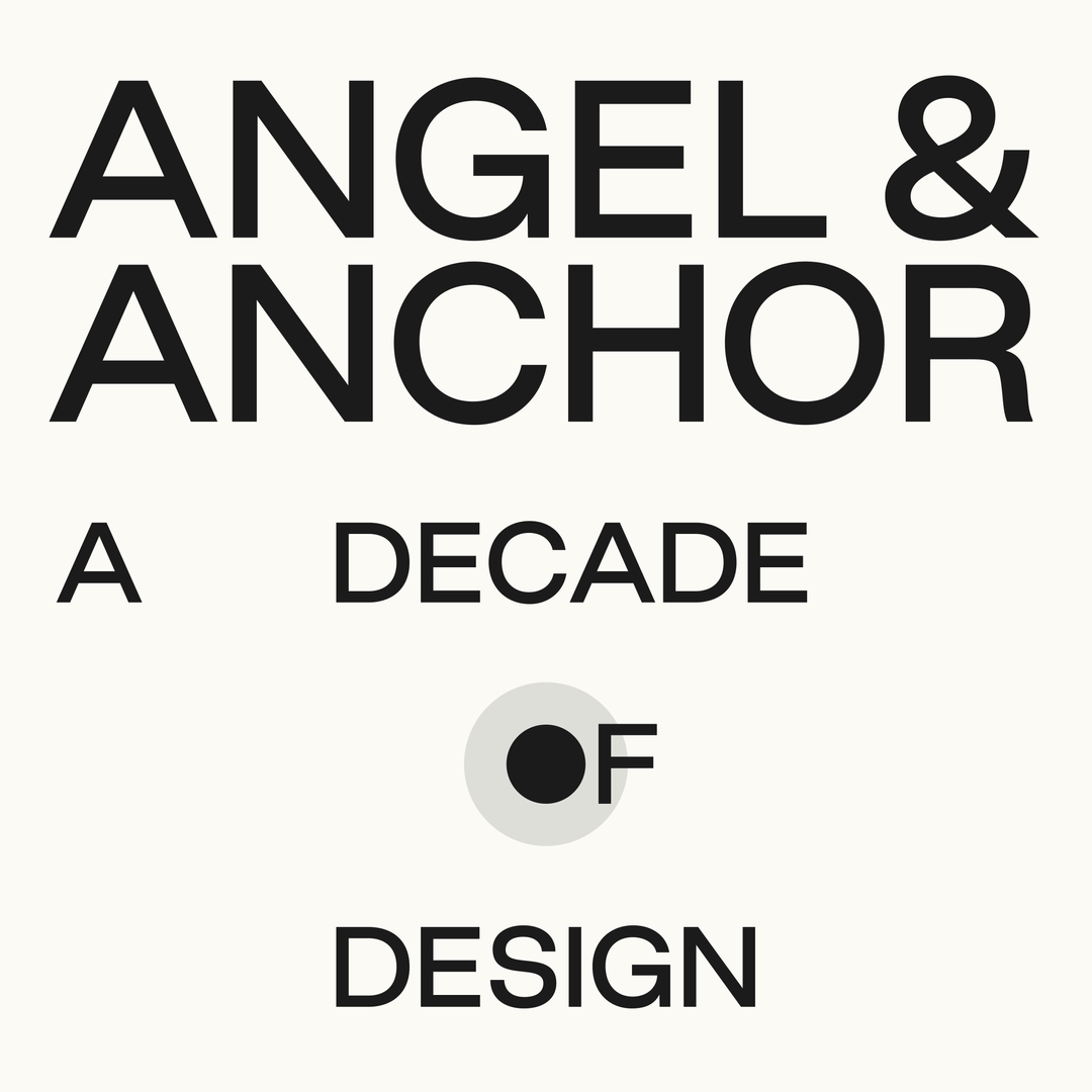 Angel & Anchor | A Decade of Design | Belfast