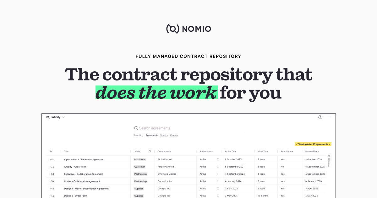Nomio | Why Nomio