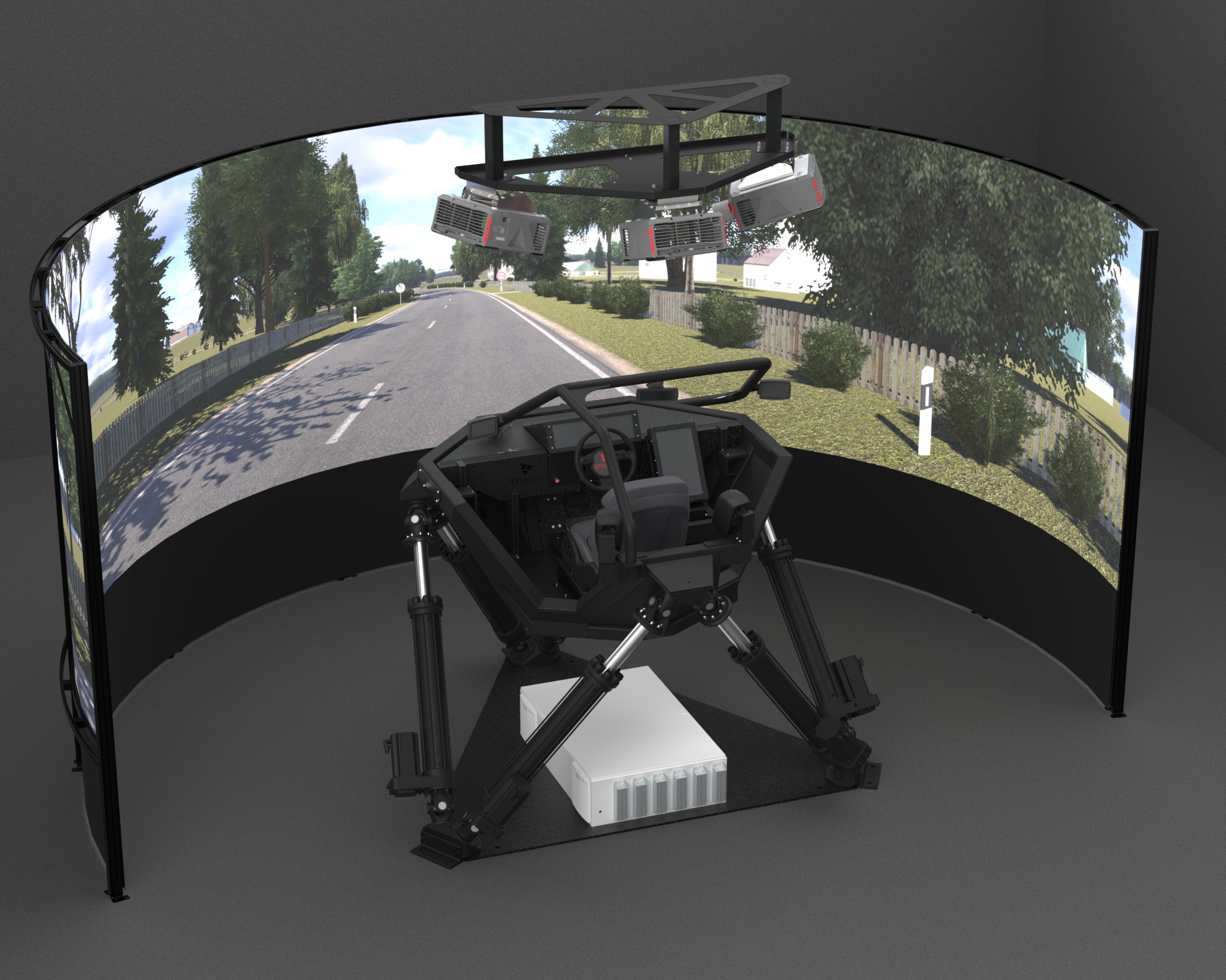 Get Ready for Real | Advanced Cruden Driving Simulator Technology