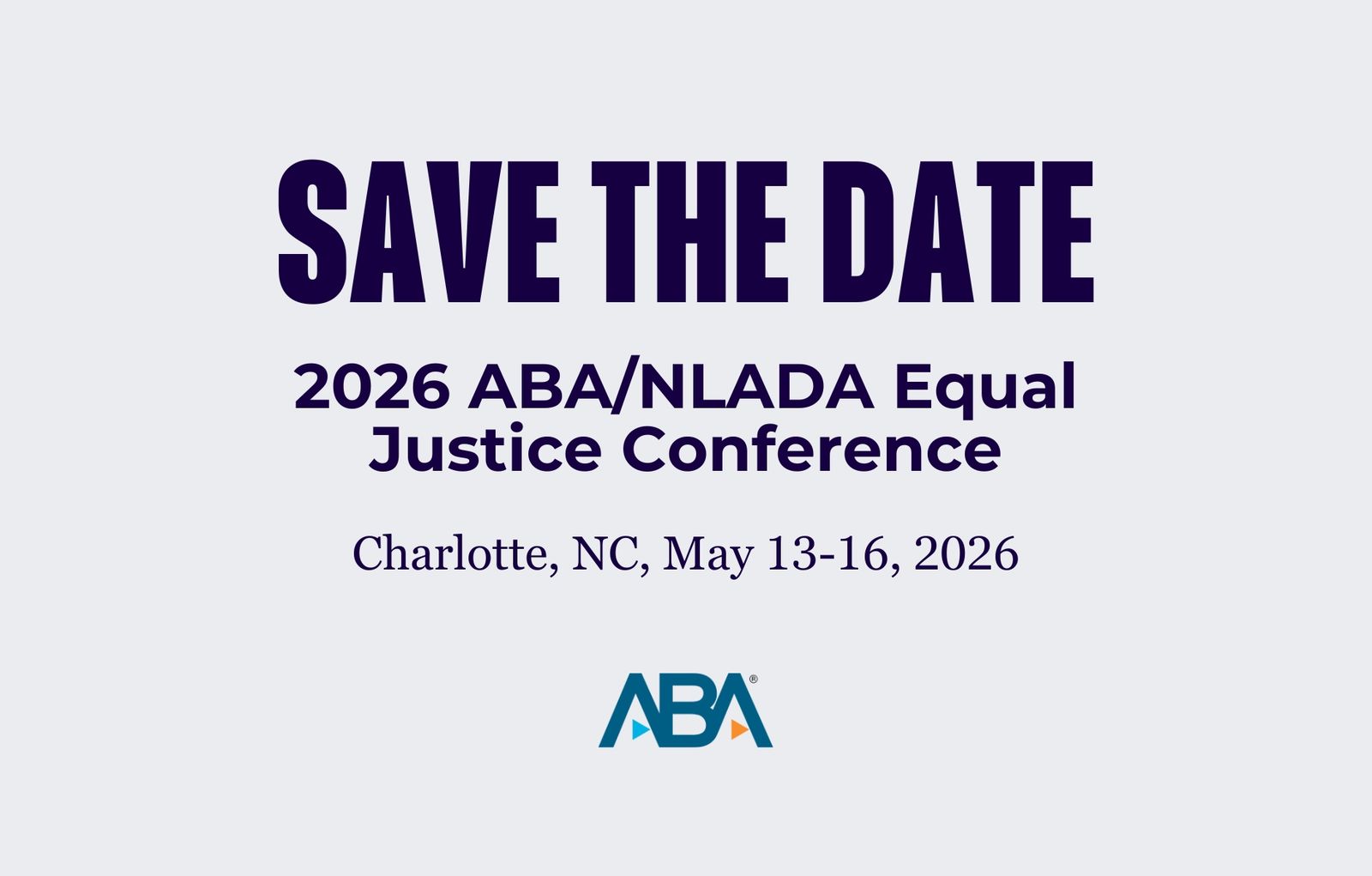 American Bar Association (ABA) Equal Access to Justice Conference 2026